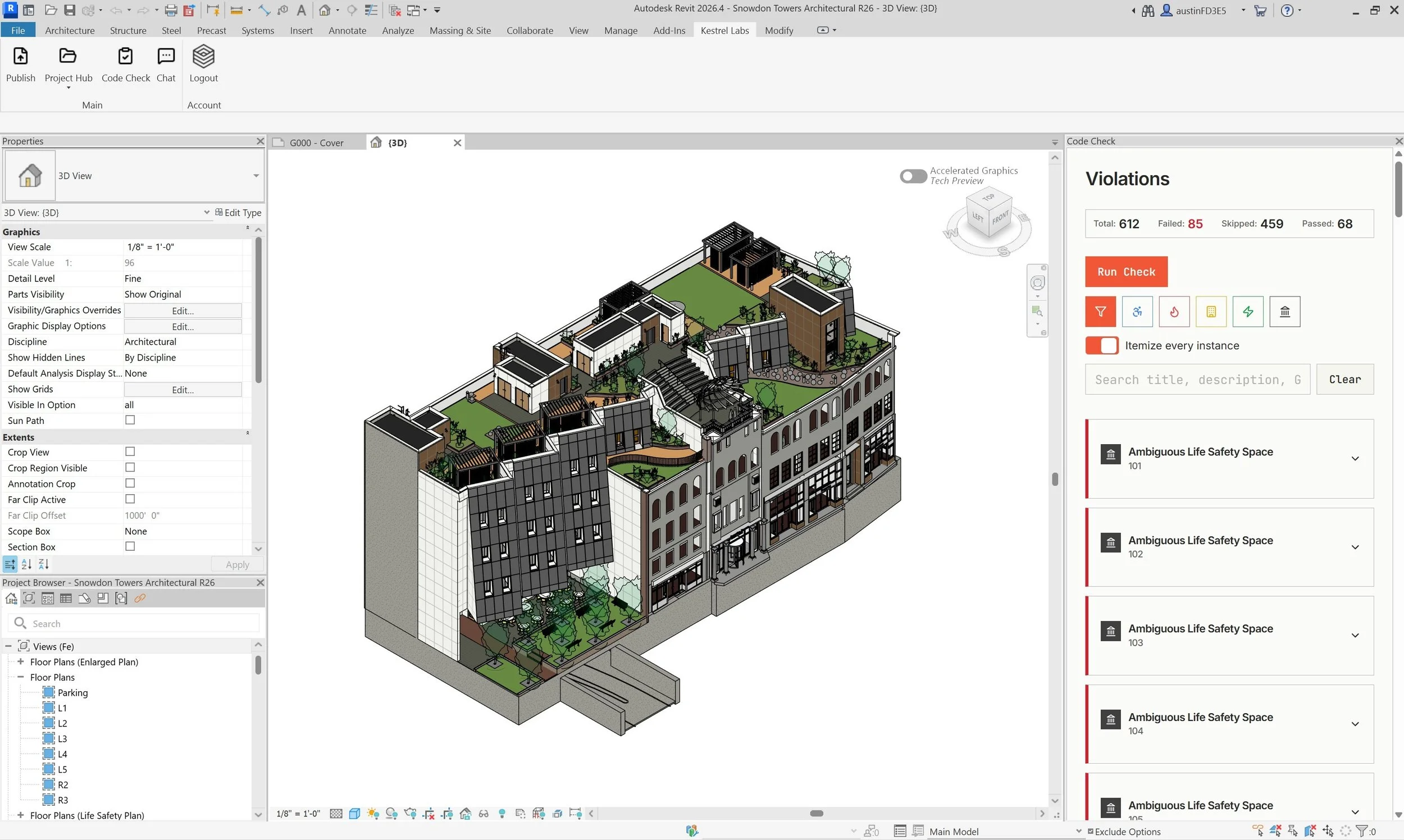 AI Building Code Compliance in Revit | Kestrel Labs